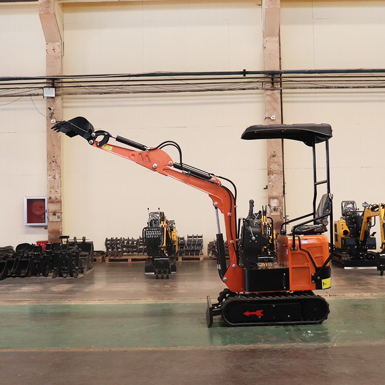 8.2kw Home Mini Hydraulic Excavator With Telescopic Track Frame Rubber Track